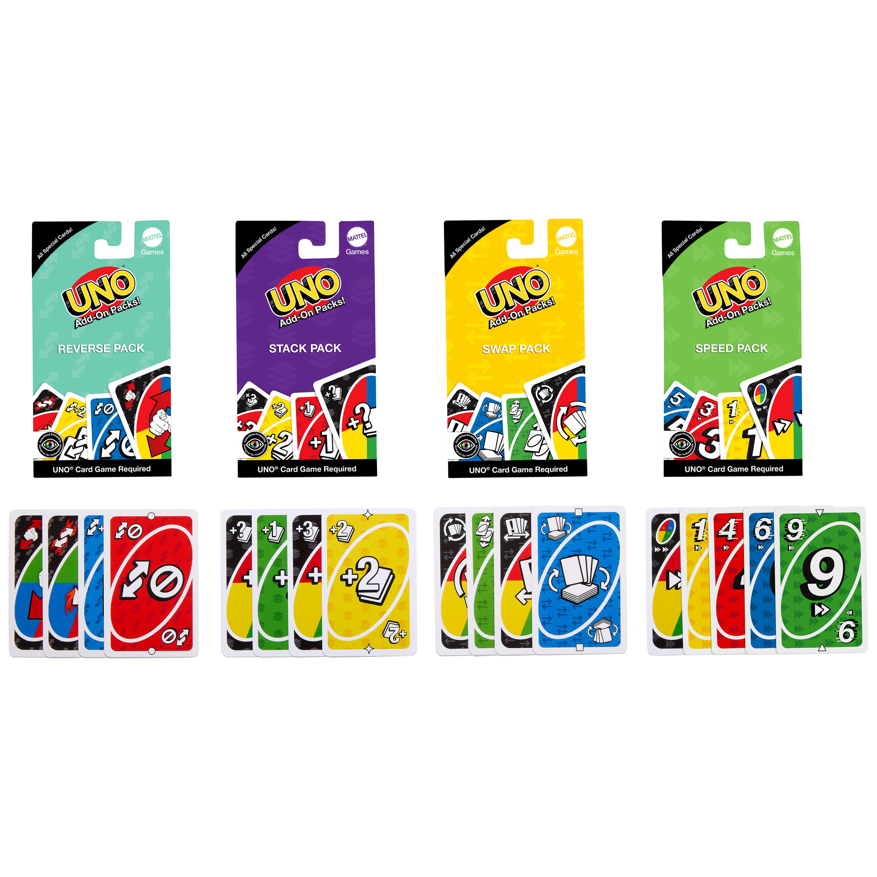 UNO Add-On Packs Assortment – Shop Mattel Australia