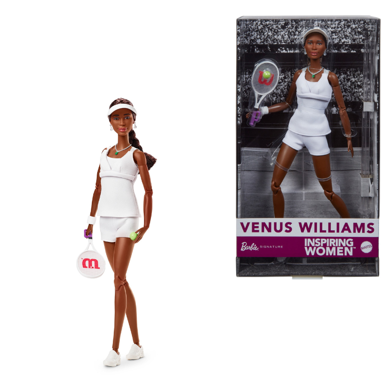 Barbie Inspiring Women Venus Williams Doll – Shop Mattel Australia