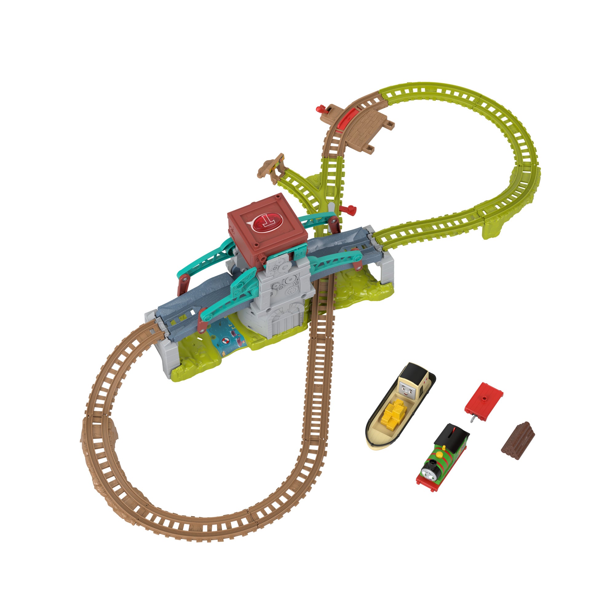 Thomas & Friends Talking Bulstrode & Which-Way Bridge – Shop Mattel ...