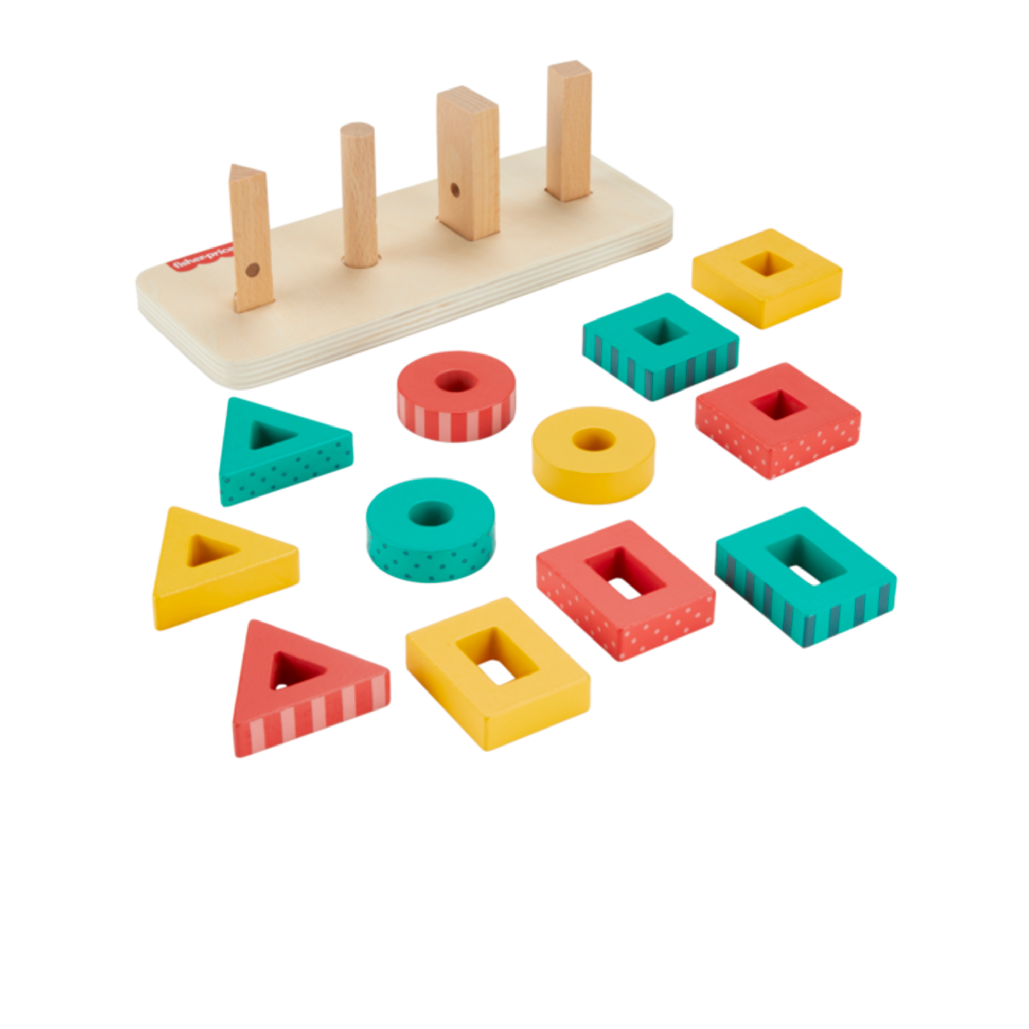 Fisher-Price Wooden Shape Stacker – Shop Mattel Australia