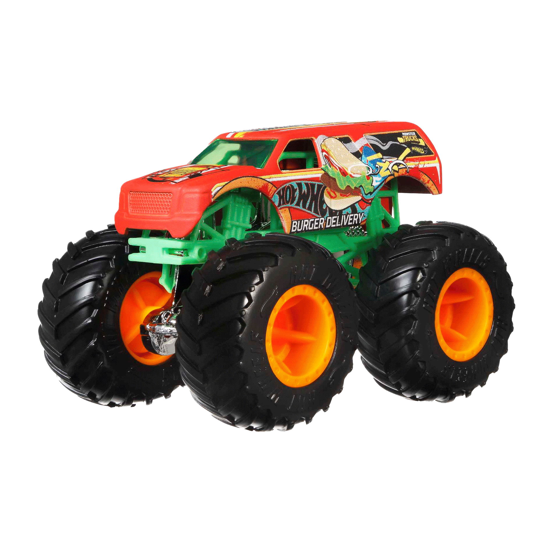 HOT WHEELS Monster Trucks 4-Pack - Assorted* – Shop Mattel Australia