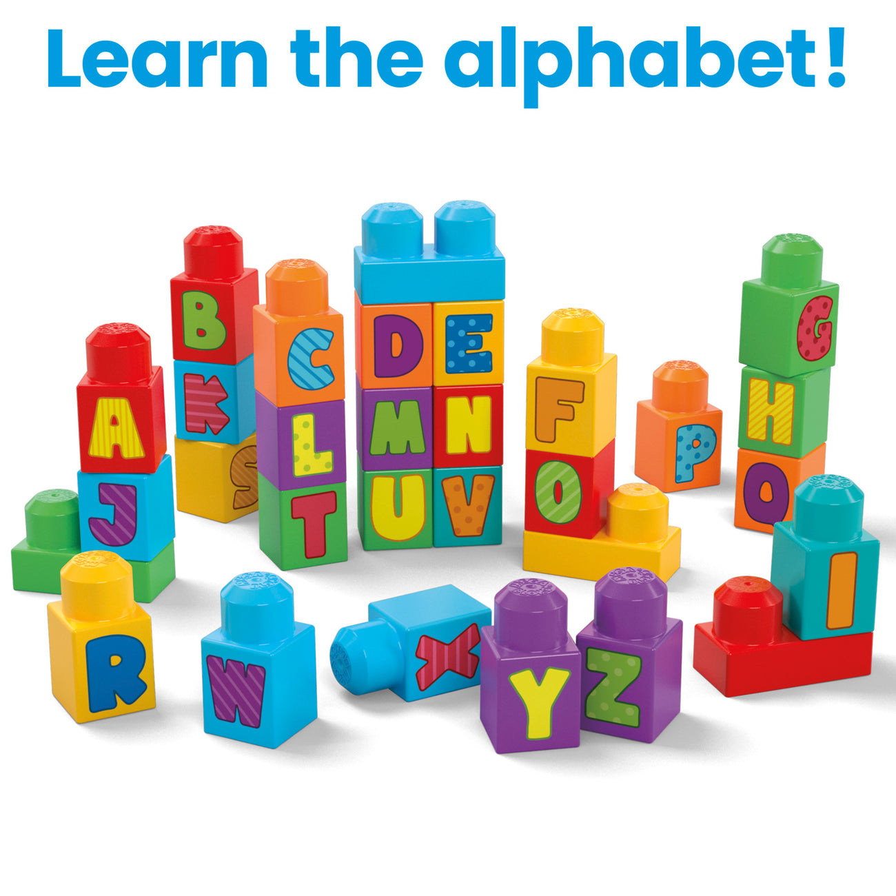 Mega Bloks Abc Building Bag – Shop Mattel Australia