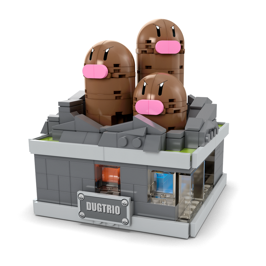 Mega Showcase Pokémon Mini Motion Dugtrio – Shop Mattel Australia