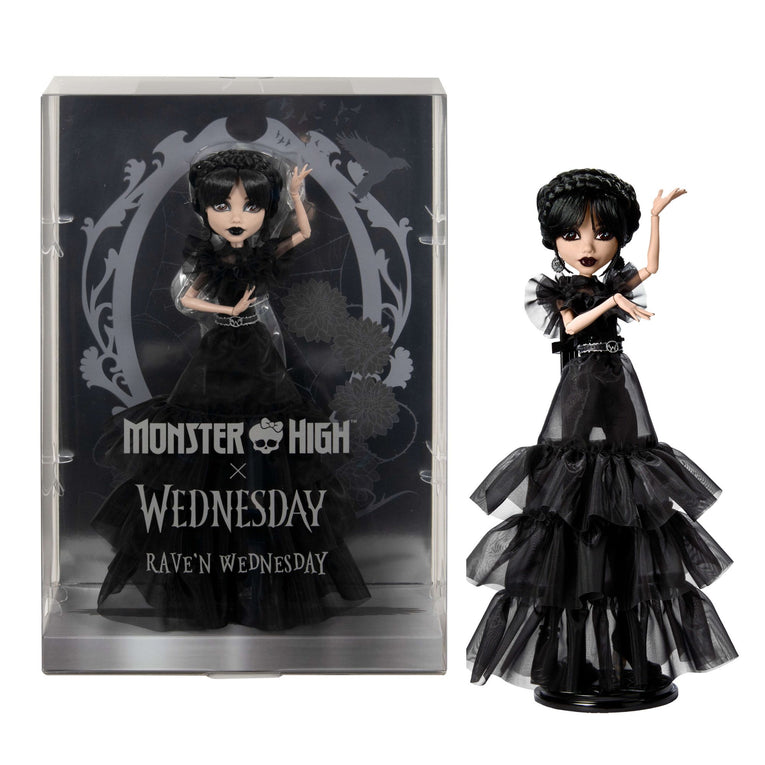 Monster High Rave’N Dance Wednesday Doll – Shop Mattel Australia