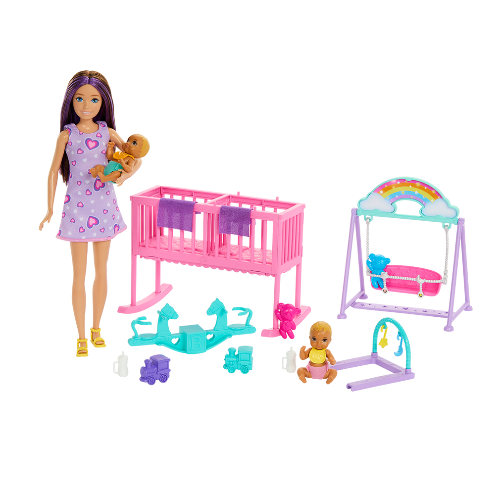 Barbie Twinning Nursery Playset – Shop Mattel Australia