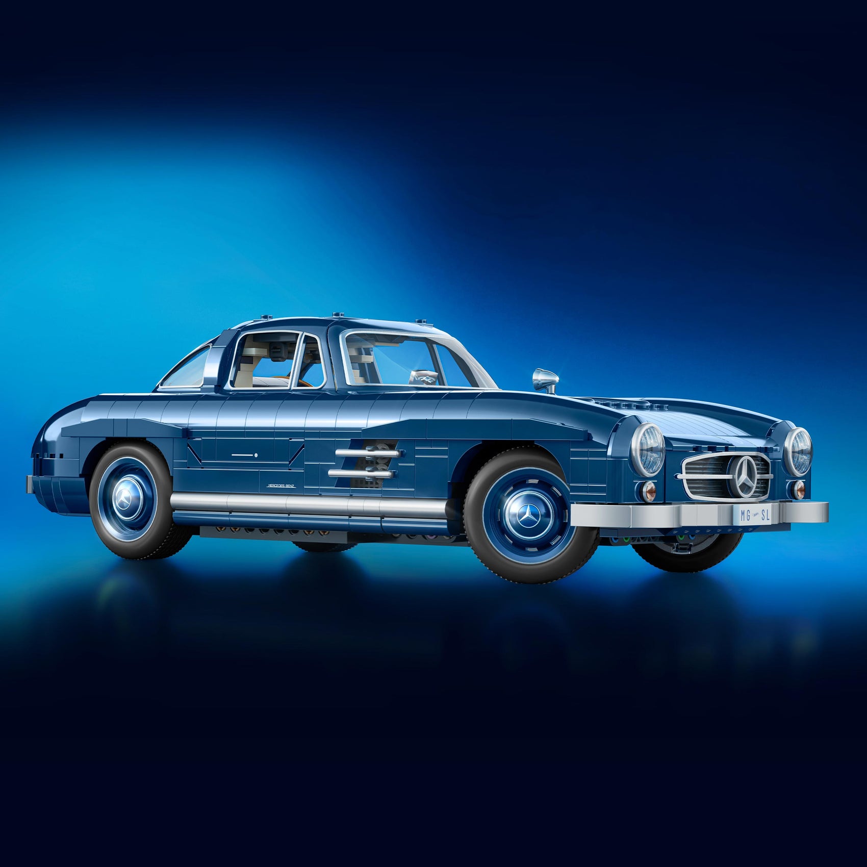 Mattel Brick Shop Hot Wheels Mercedes-Benz 300 SL Building Set – Shop ...