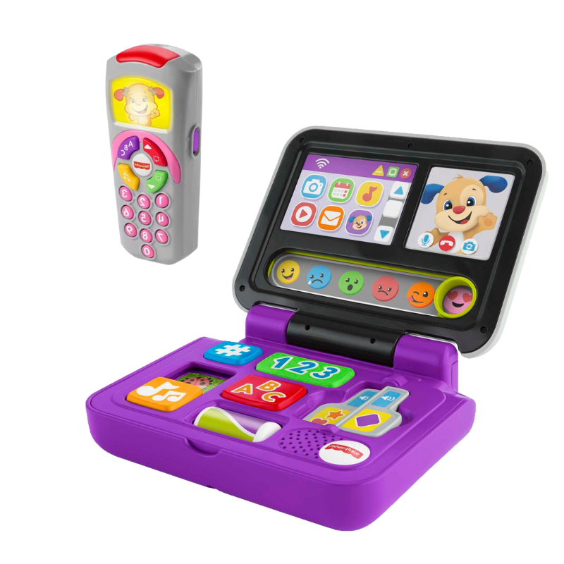 Bundle: Fisher-Price Laugh & Learn Click & Learn Laptop + Laugh & Lear ...