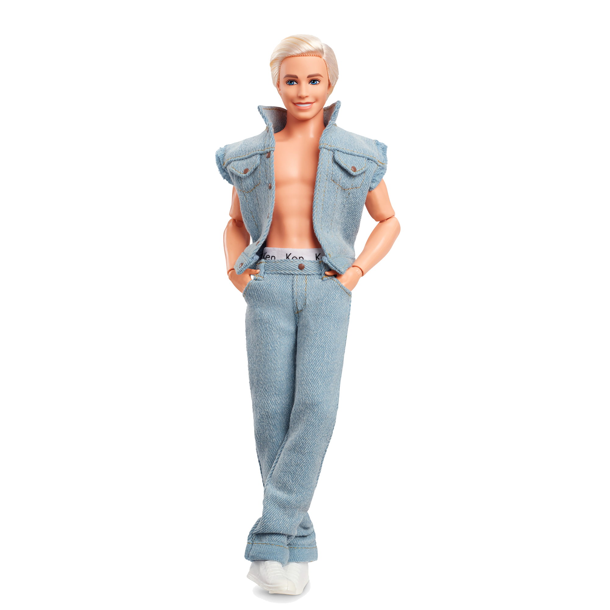 Barbie Movie Ken Doll Wearing Denim Matching Set Shop Mattel Australia