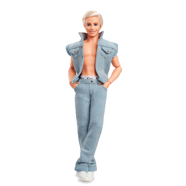 Barbie Movie Ken Doll Wearing Denim Matching Set – Shop Mattel Australia
