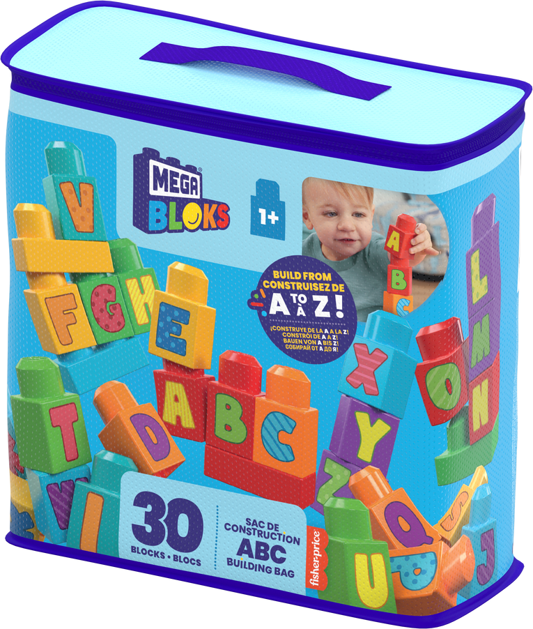 Mega Bloks Abc Building Bag – Shop Mattel Australia