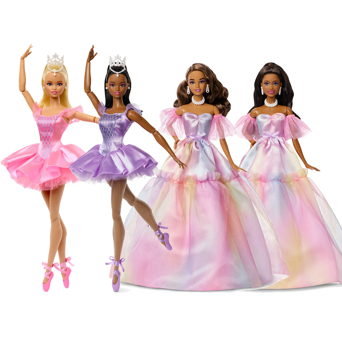 Bundle: Barbie Ballet and Birthday Wishes - 4 Dolls – Shop Mattel Australia