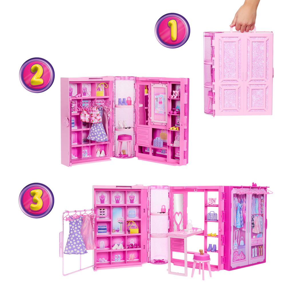 Barbie Dream Closet Doll Playset – Shop Mattel Australia